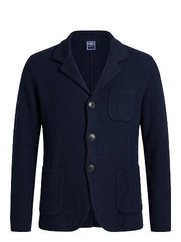 Fedeli Cashmere Blazer - Midnight Blue