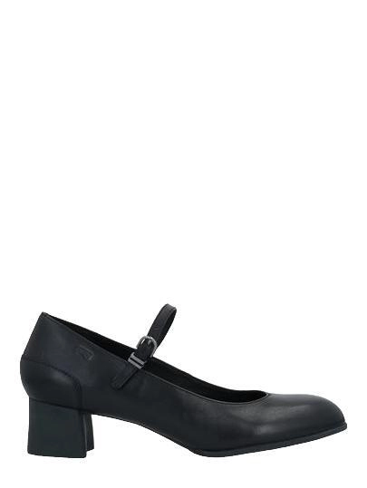 Camper Bovine Leather Mary Jane Pumps - Black