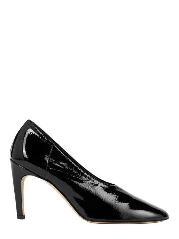TOTEME Slip Naplack Pumps - Black