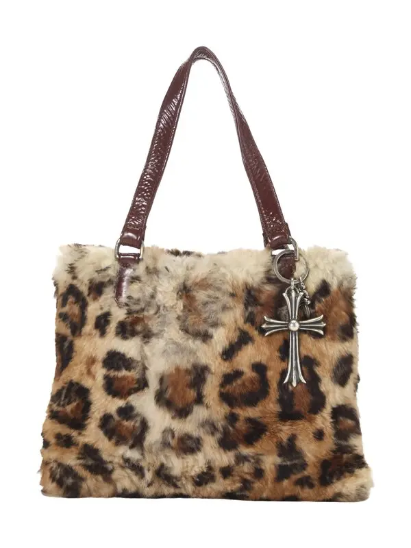 Chrome Hearts Multicolor Fur Tote Bag - Multi