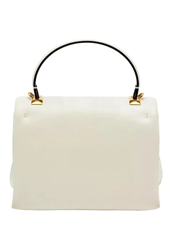 Valentino Garavani Roman Stud Top Handle Bag - Neutrals