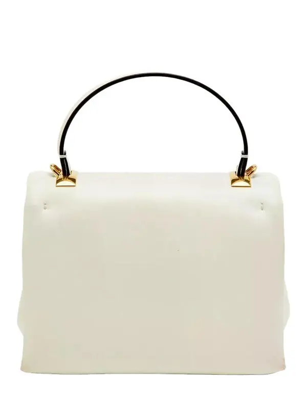 Valentino Garavani Roman Stud Top Handle Bag - Neutrals