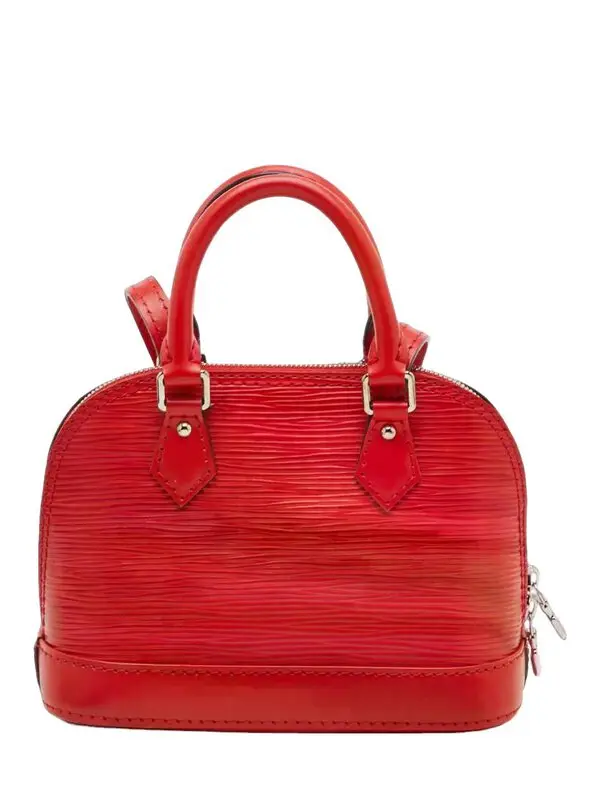 LOUIS VUITTON Alma Nano Epi Tote Bag - Red