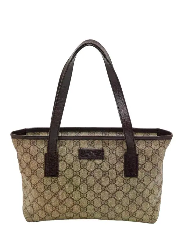 Gucci Gg Supreme Canvas Tote Bag - Neutrals