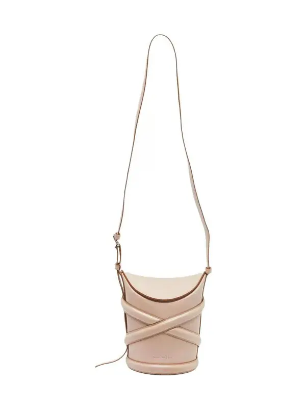 Alexander McQueen The Curve Bucket Bag - Pink