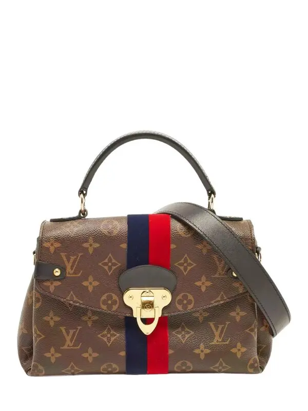 LOUIS VUITTON Georges Bb Monogram Tote Bag - Brown