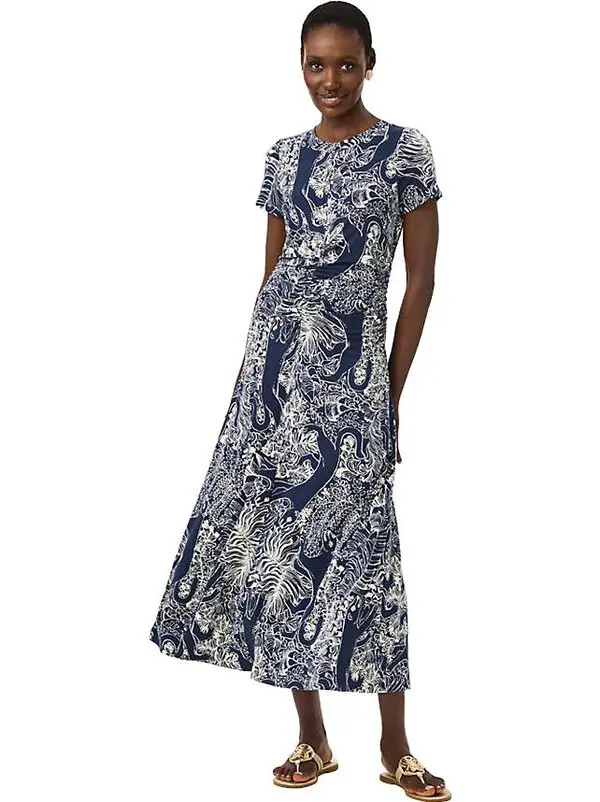 Lilly Pulitzer® Upf 50+ Alma Midi Dress - Navy