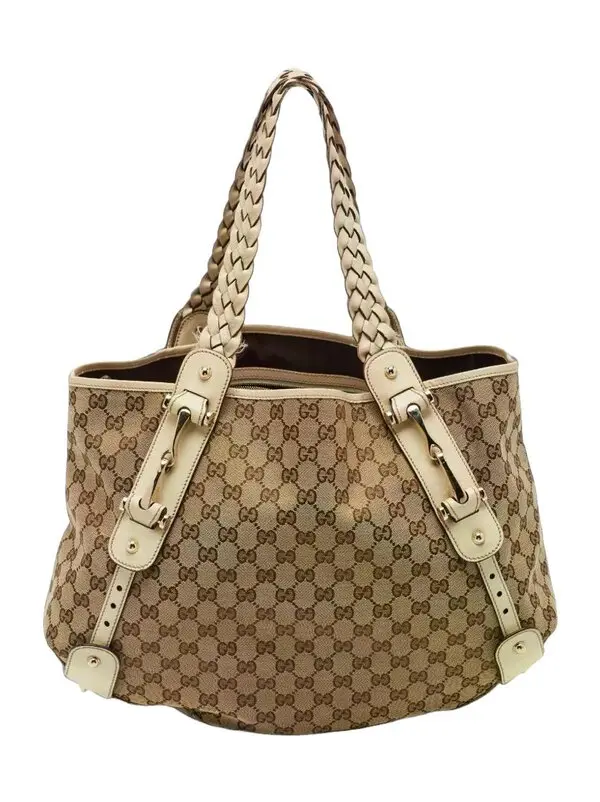 Gucci Pelham Gg Canvas Shoulder Bag - Neutrals
