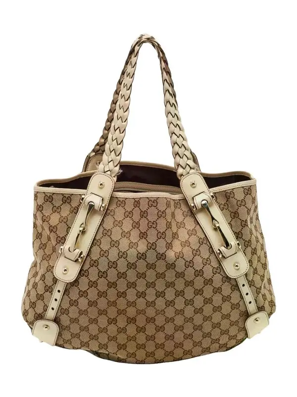 Gucci Pelham Gg Canvas Shoulder Bag - Neutrals