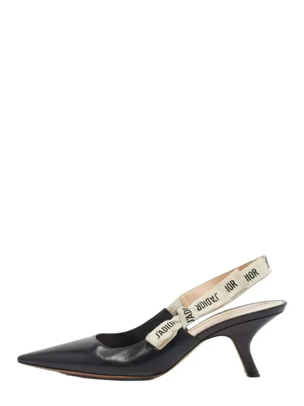 Dior J'adior Bow-detail Slingback Pumps - Black