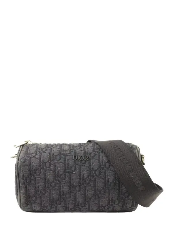 Dior Roller Oblique Cross Body Bag - Black