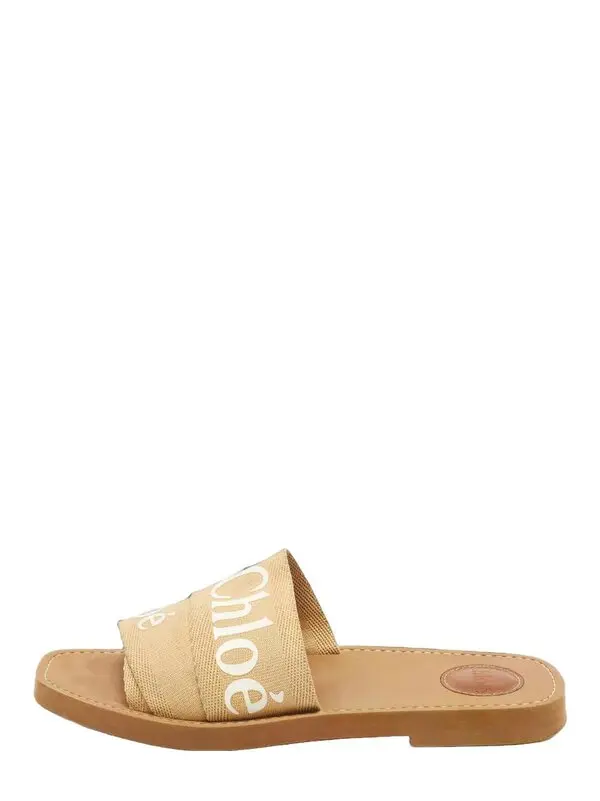Chloé Woody Open-toe Sandals - Neutrals