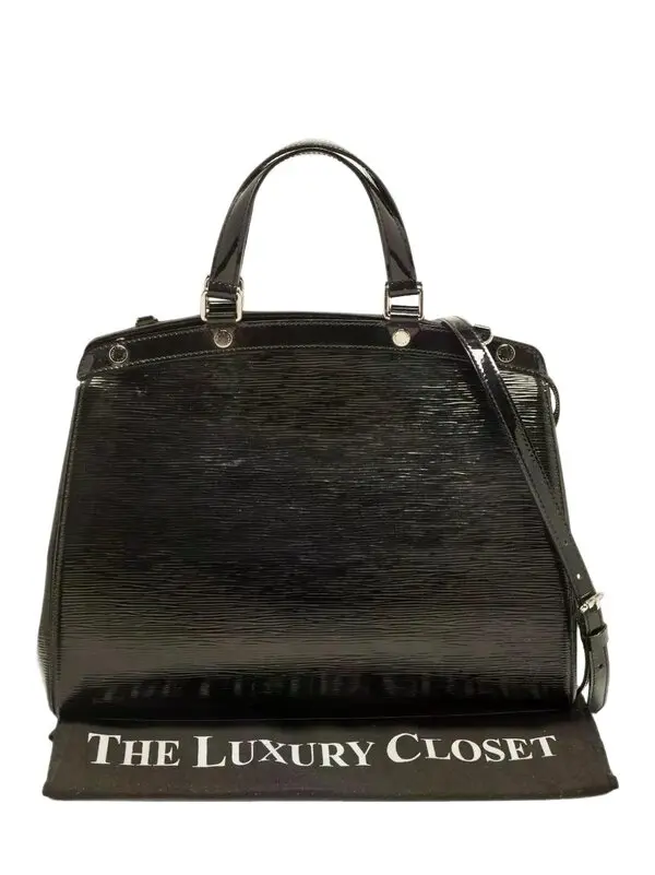 LOUIS VUITTON Brea Epi-leather Tote Bag - Black