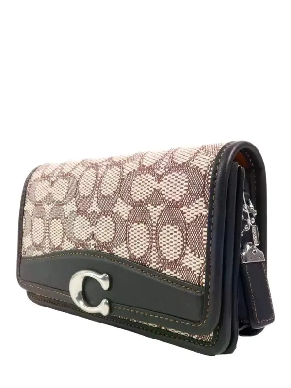 COACH VINTAGE Signature Monogram Crossbody Bag - Neutrals