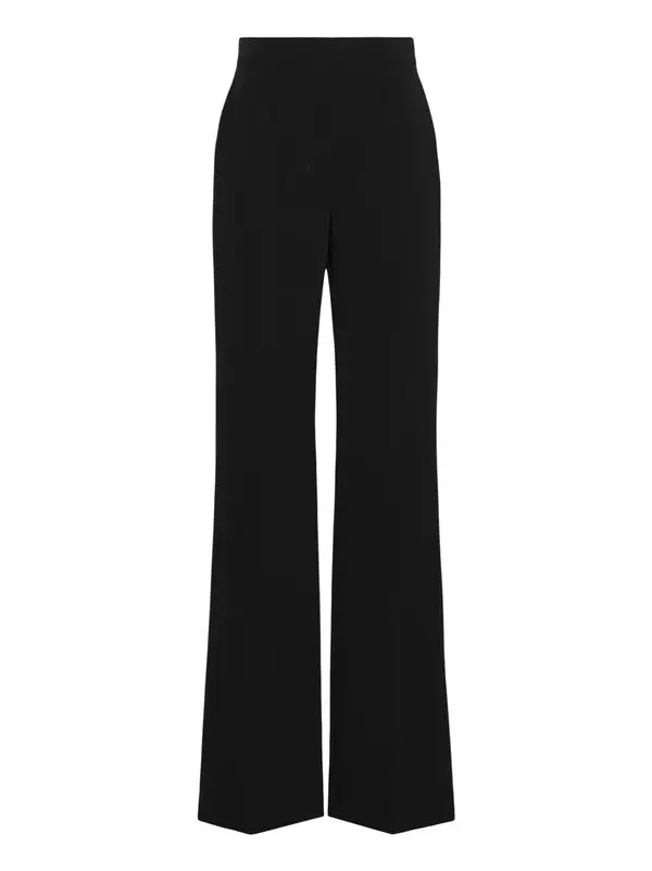 Max Mara Cady Wide-leg Trousers - Black