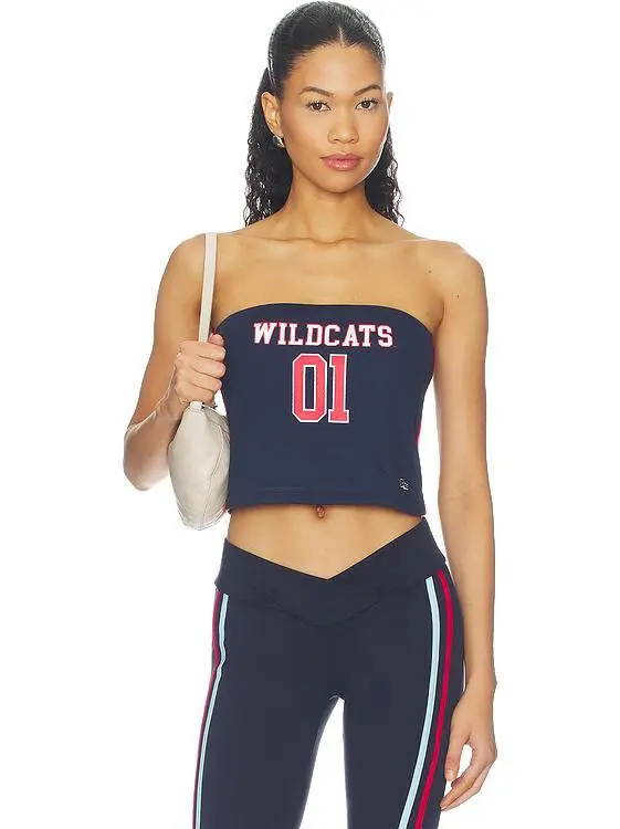 HYPE AND VICE Arizona Jersey Tube Top - Navy