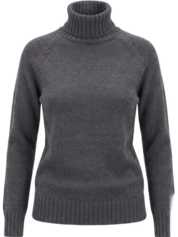 DRUMOHR Turtle Neck Sweater - Black