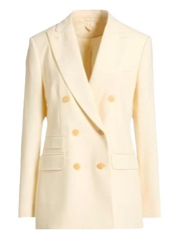 Max Mara Double-breasted Crepe Blazer - Nude