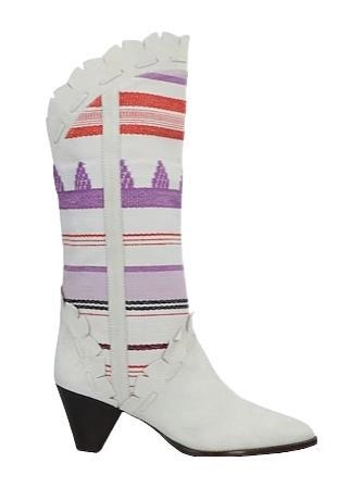Isabel Marant Étoile Multicolor Pointed Toe Cone Heel Boots - No
