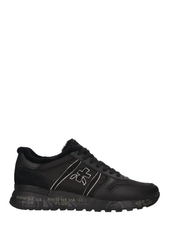 Premiata Round Toe Lace-up Sneakers - No