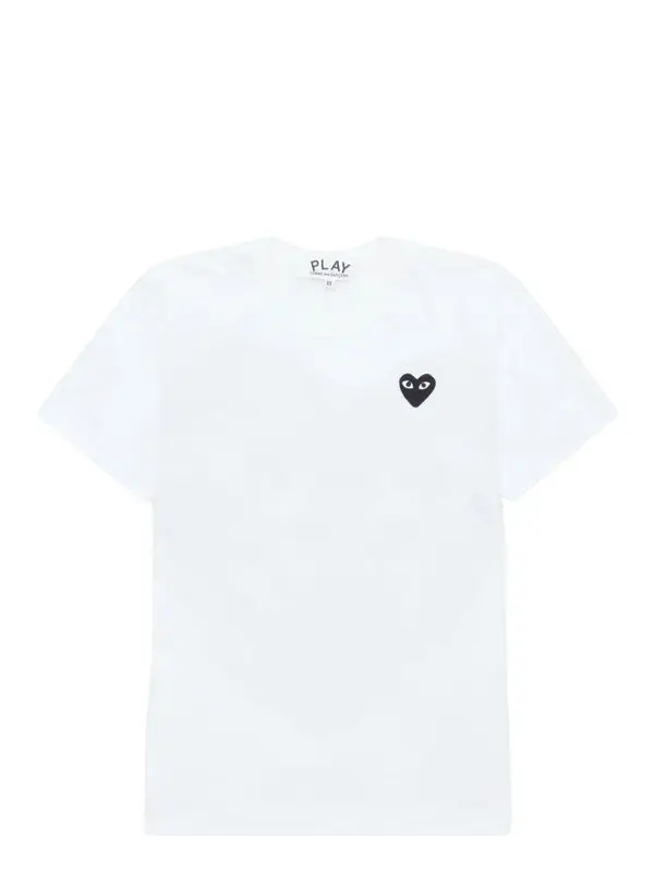 Play Comme Des Garcon Short-sleeved T-shirt - White