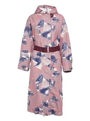 Isabel Marant Étoile Hooded Printed Long Sleeve Jacket - No