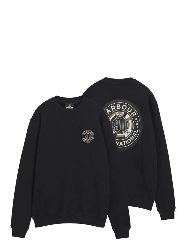 Barbour B.int 90th Ann Sweat Sn64 - Black