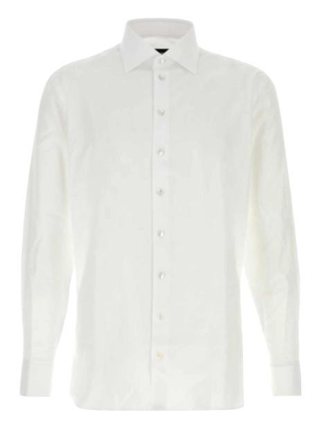 Giorgio Armani Classic Long-sleeve Shirt - White