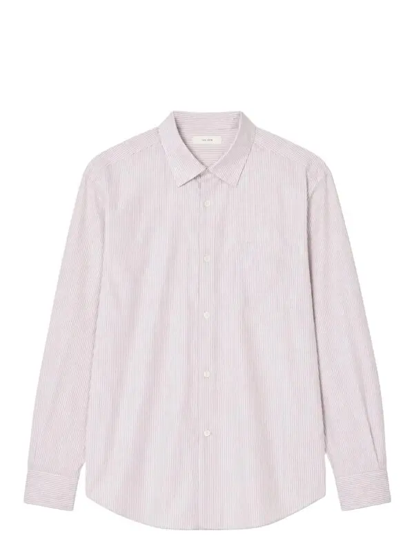 THE ROW Long-sleeved Shirt - Pearl