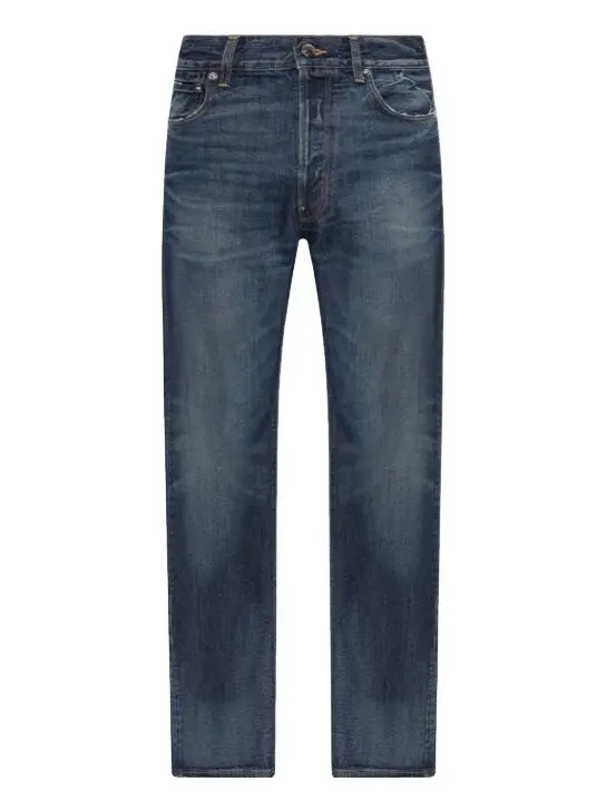 HAIKURE Achilles Straight-leg Jeans - Navy Blue