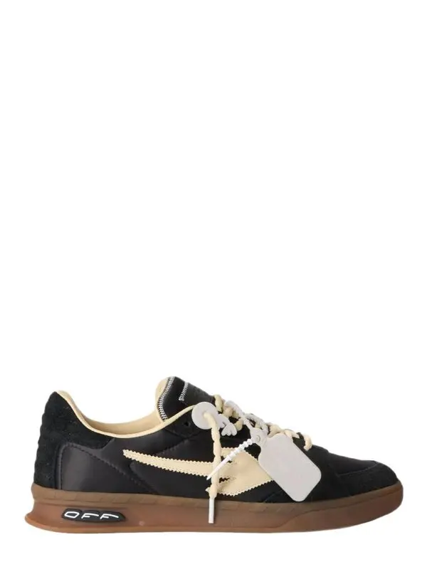 Off-White Lace-up Low-top Casual Sneakers - Multicolor