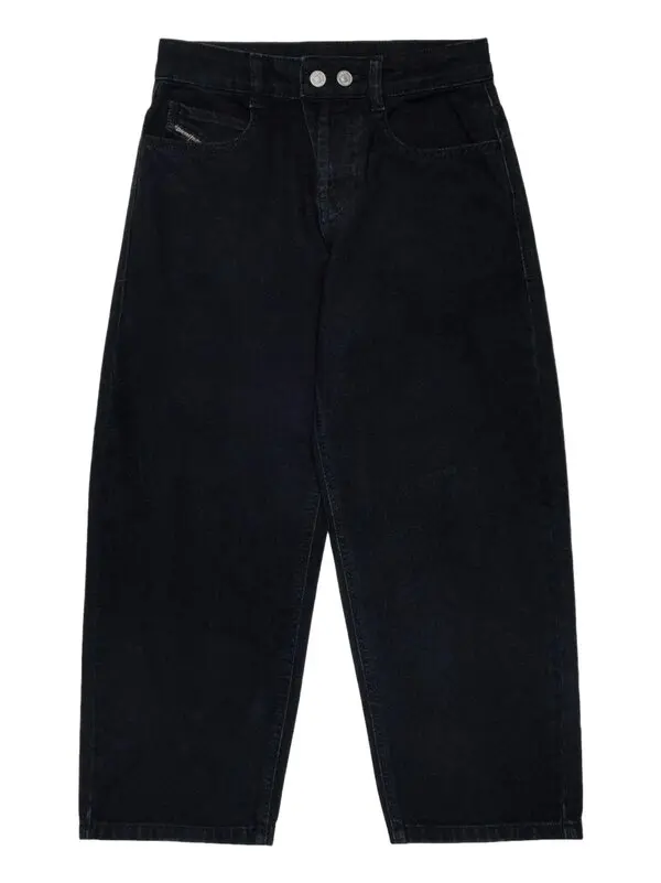 DIESEL® Wide-leg Jeans - Black/dark Grey