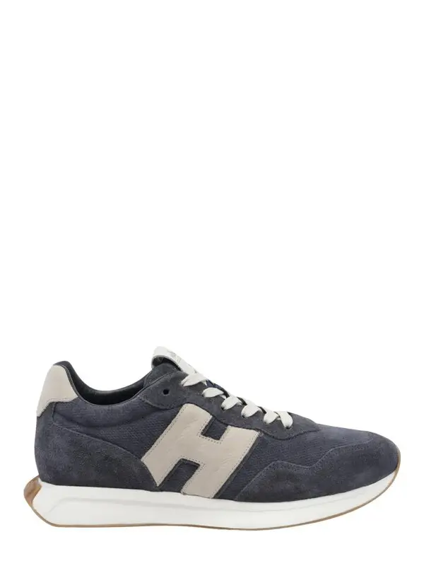 Hogan H601 Lace-up Sneakers - Blue