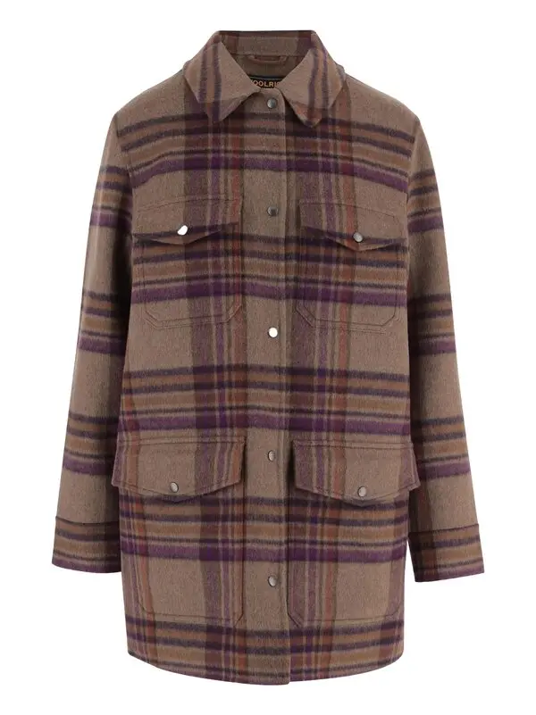 Woolrich Checked Long Shirt - Multicolor