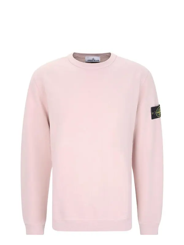 Stone Island Compass Patch Crewneck Sweatshirt - No