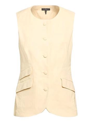 Rag & Bone Sleeveless Button-front Outerwear - No
