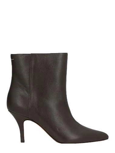 MAISON MARGIELA Pointed Toe Ankle Boots - Black