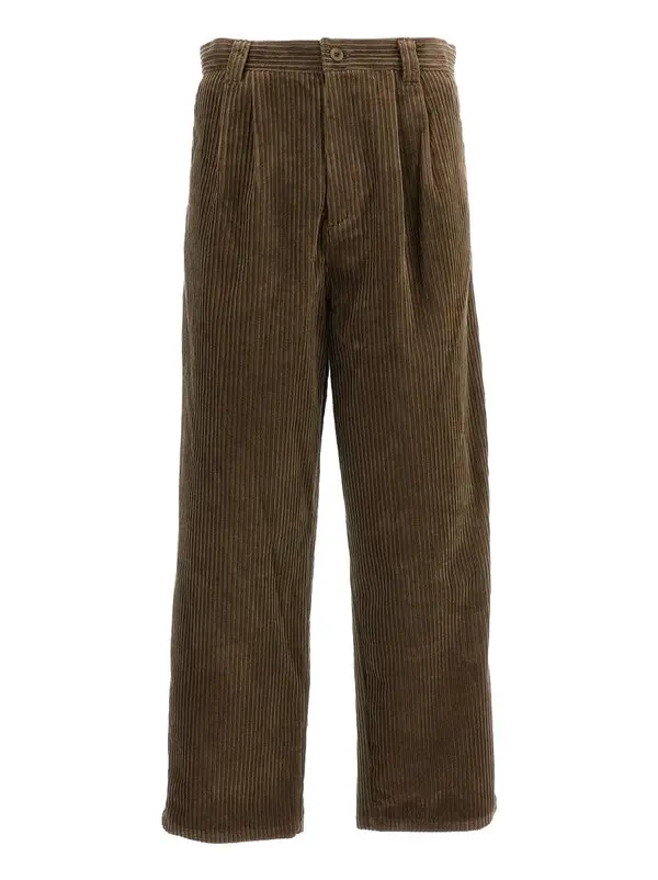 A.p.c. Ricky Ribbed Corduroy Trousers - Beige