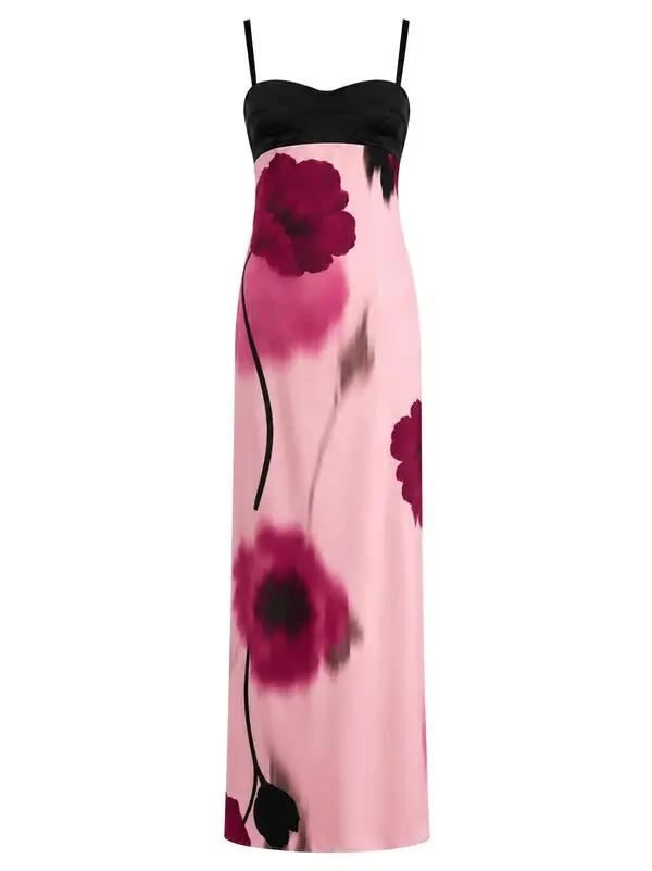 REDONDO BRAND Camellia Maxi Dress - Pink