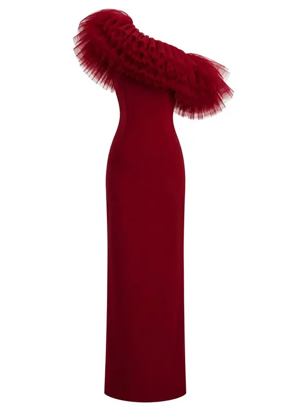 REDONDO BRAND Tribeca Maxi Dress - Red