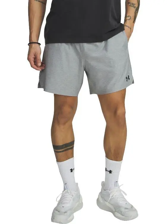 Under Armour Vanish Knit Heather Training Shorts - Mod Gray/black