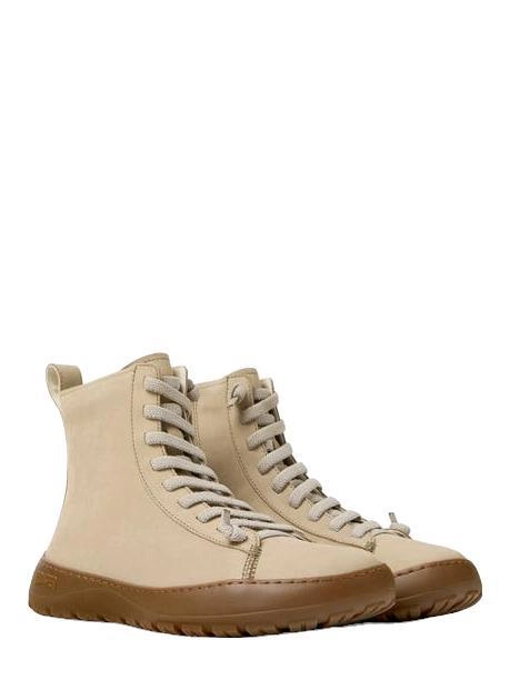 Camper Peu Serra Ankle Boot - Light Beige