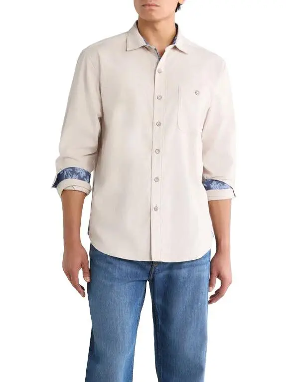 Tommy Bahama Coastline Cord Cotton Button-up Shirt - Featherstone