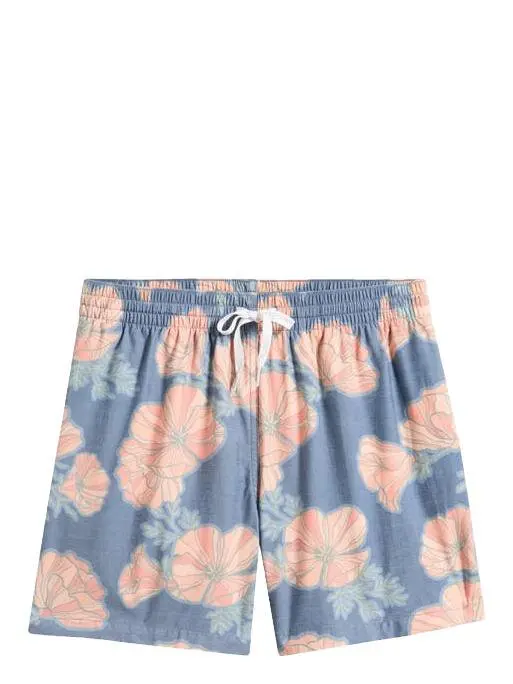 CHUBBIES The Great Grand Poppy 5.5-inch Swim Trunks - Navy