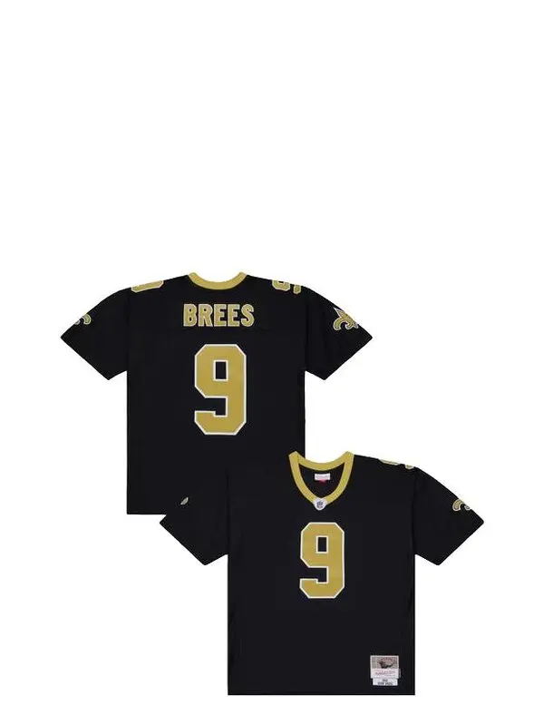 Mitchell & Ness Drew Brees New Orleans Saints 2009 Legacy Jersey By - Black