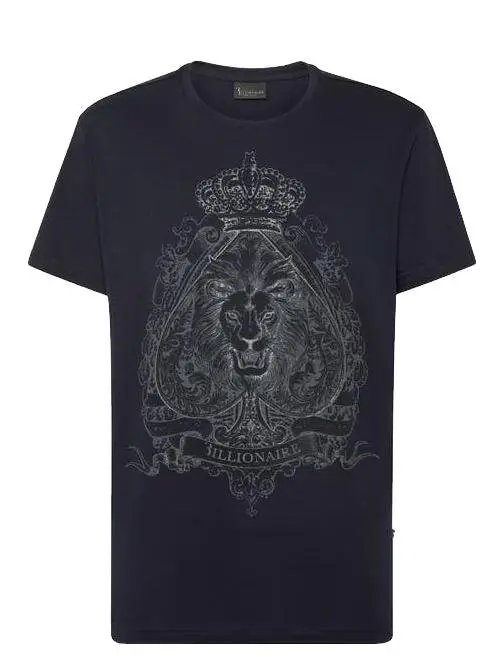 BILLIONAIRE T-shirt Round Neck - Darkblue