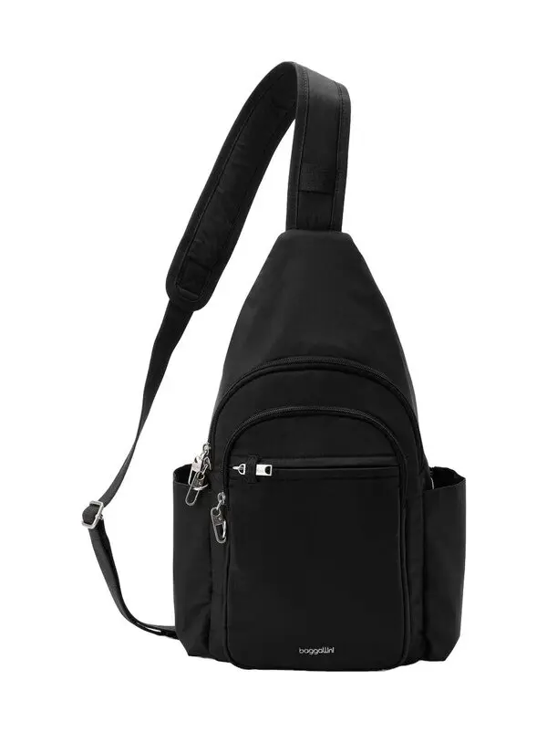 BAGGALLINI Classic Anti-theft Large Daytripper Sling - Black