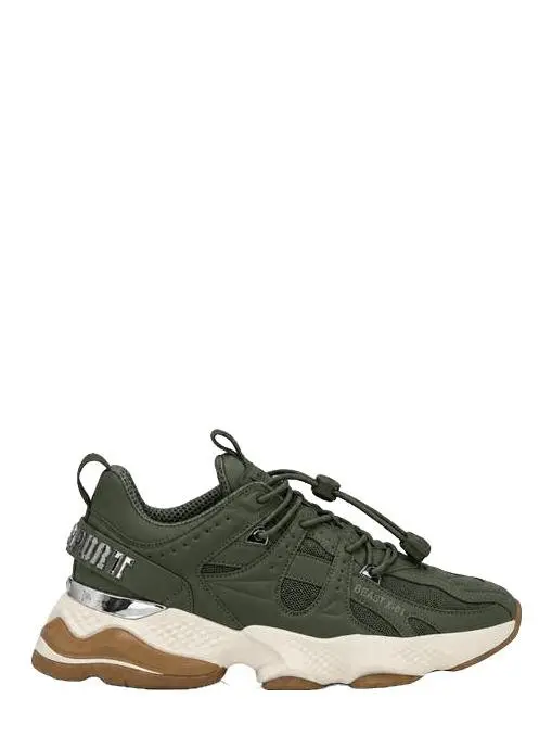 PLEIN SPORT Runner Beast X-01 Nappa Sneakers - Green