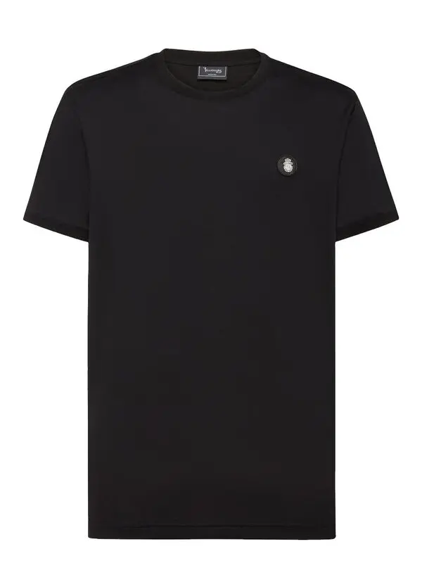 BILLIONAIRE T-shirt Round Neck Ss - Black