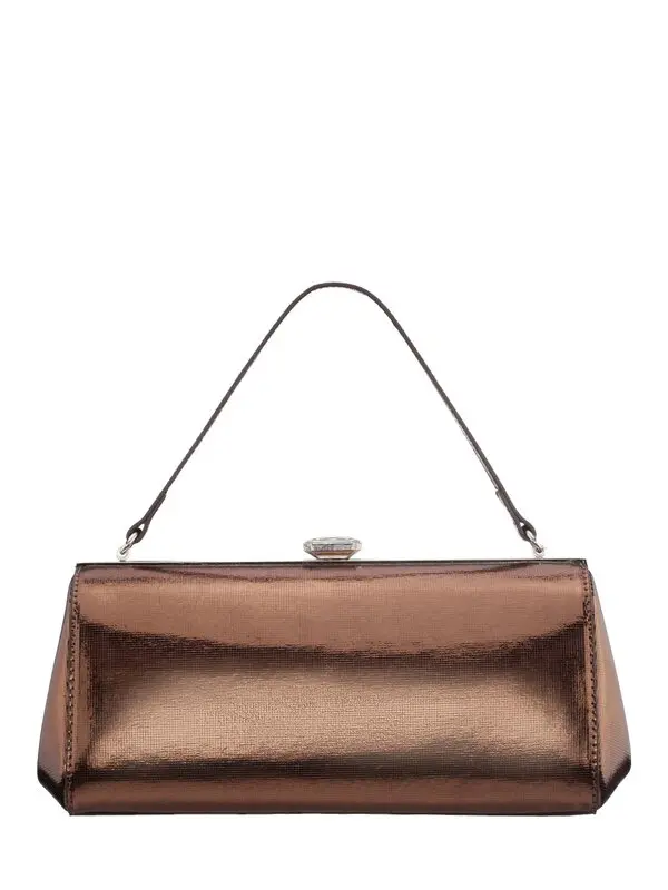 Nina Delsie D Clutch - Bronze